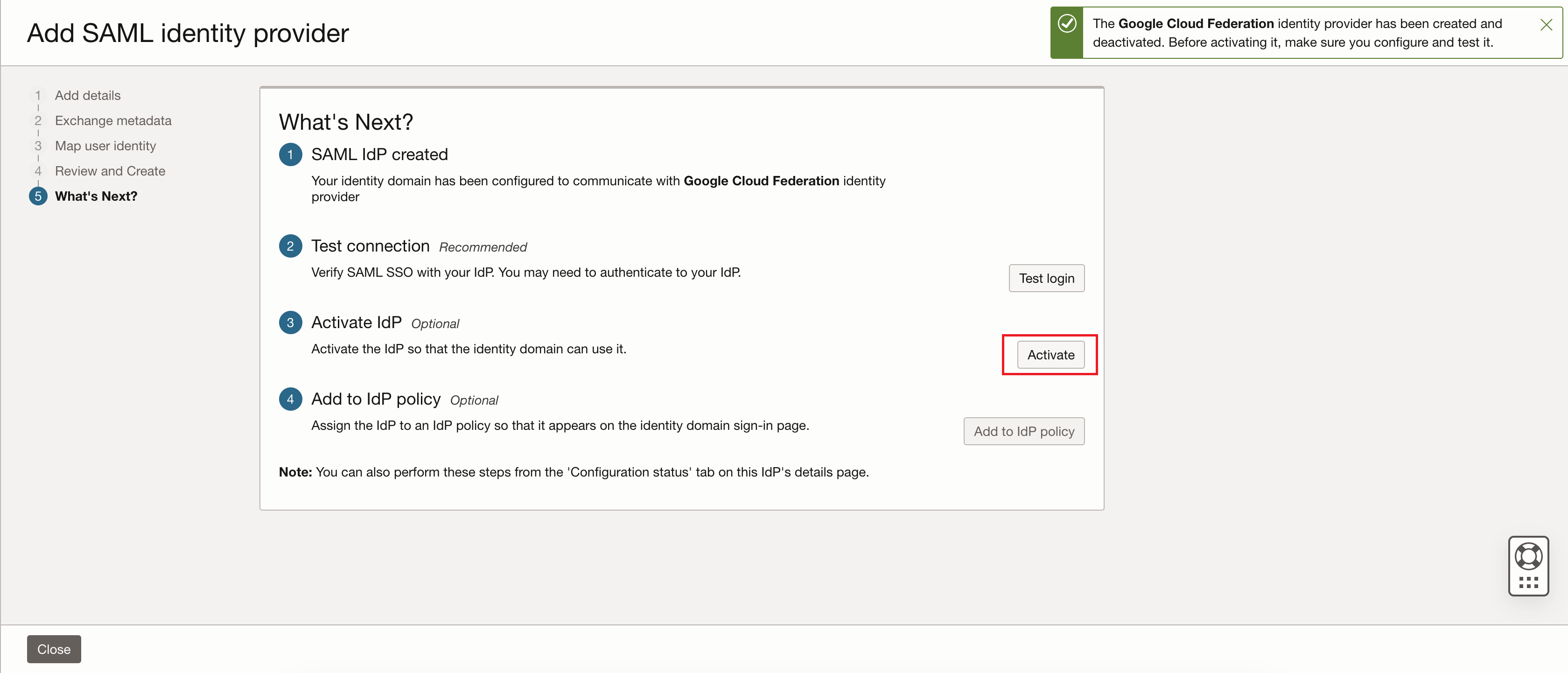 Federation for Oracle Database@Google Cloud